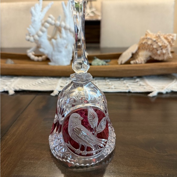 Hofbauer | Art | Hofbauer Red Bird Crystal Bell | Poshmark